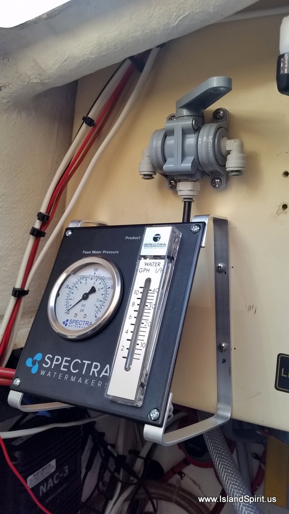 Spectra Watermaker Gauge Mount - svIslandSpirit.com