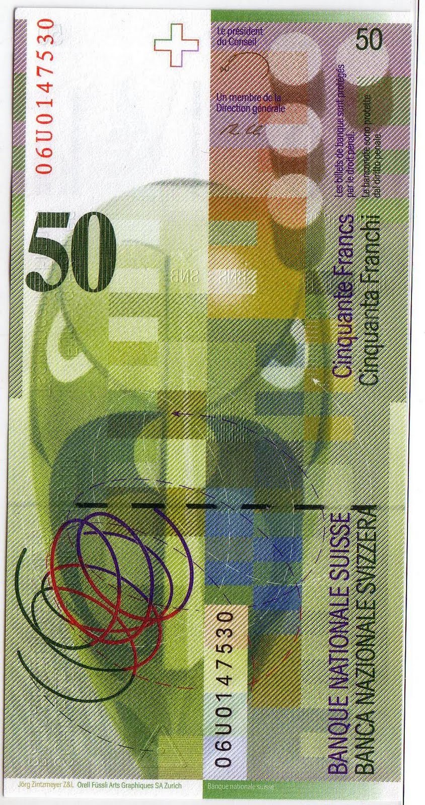 World Banknotes: Switzerland P71 50 Franken