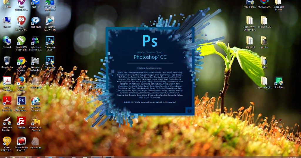 Hari ini kesempatan Install Adobe Photoshop CC (Creative Cloud ...
