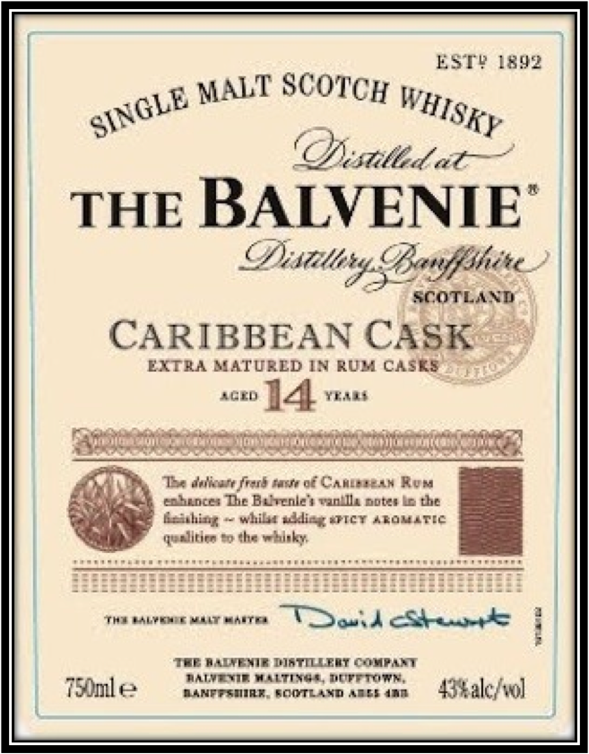 Best Shot Whisky Reviews : Balvenie Caribbean Cask Review