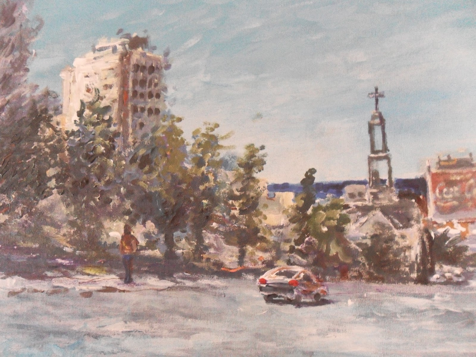 Pinturas de barrio de Cesar Barrientos: Minipaisajes "Barrientitos ...