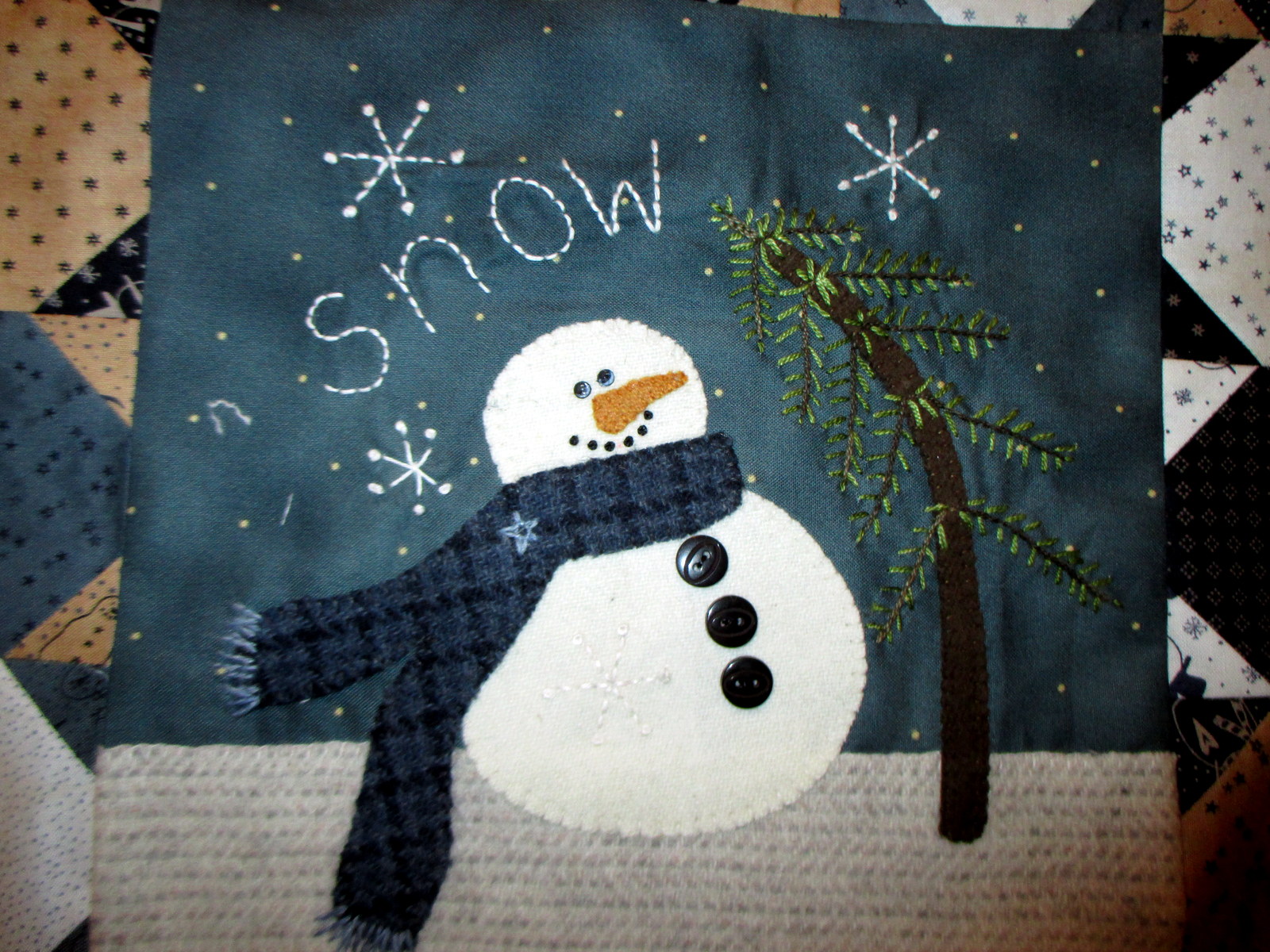 Sweet P Quilting and Creations: "SNOW" Rip-Off...
