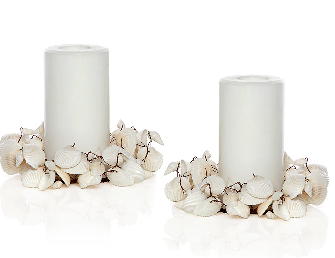 Coastal Candle Displays