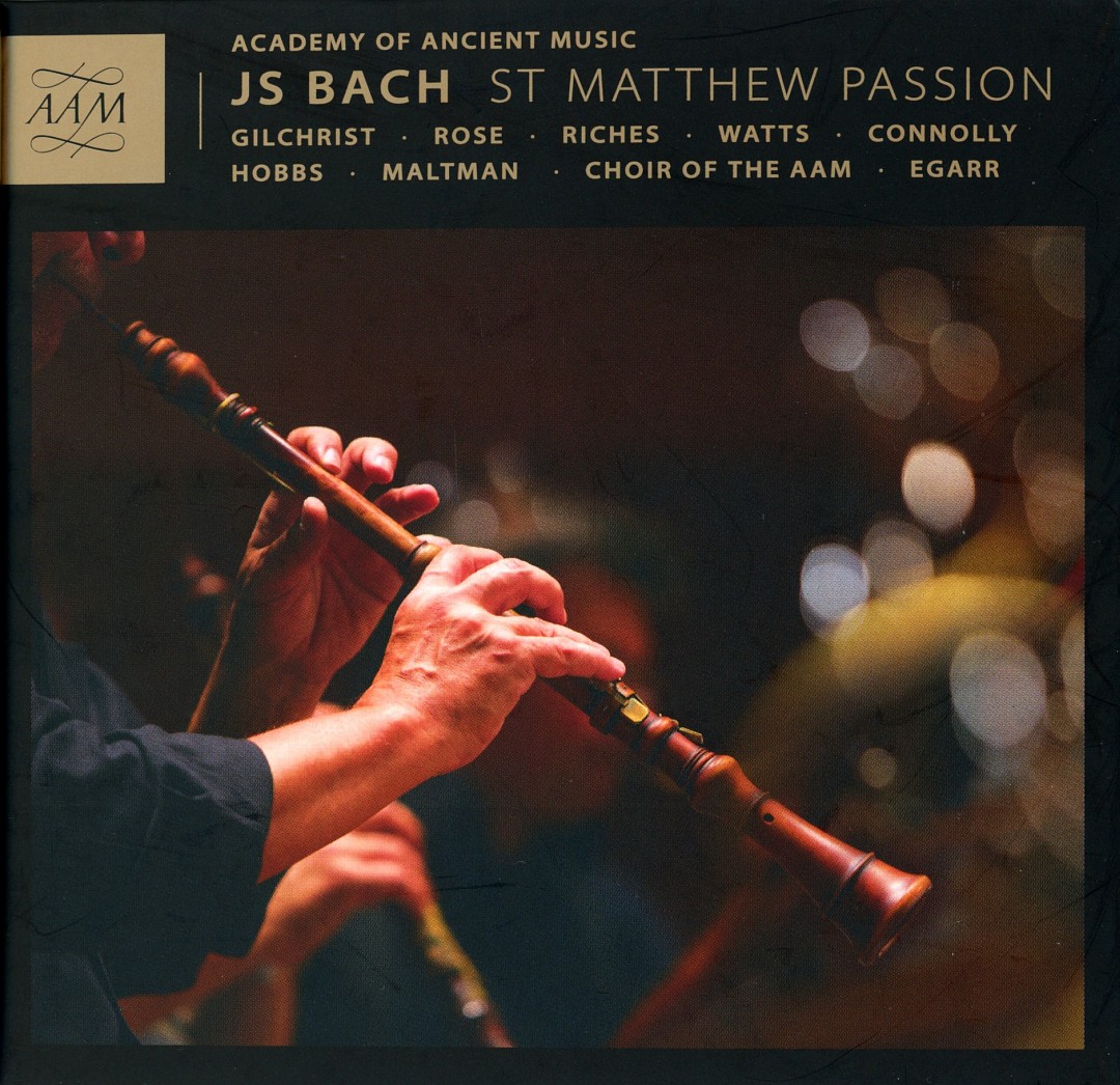 makdelart - classique: Bach - St Matthew Passion (Richard Egarr) [3CD]