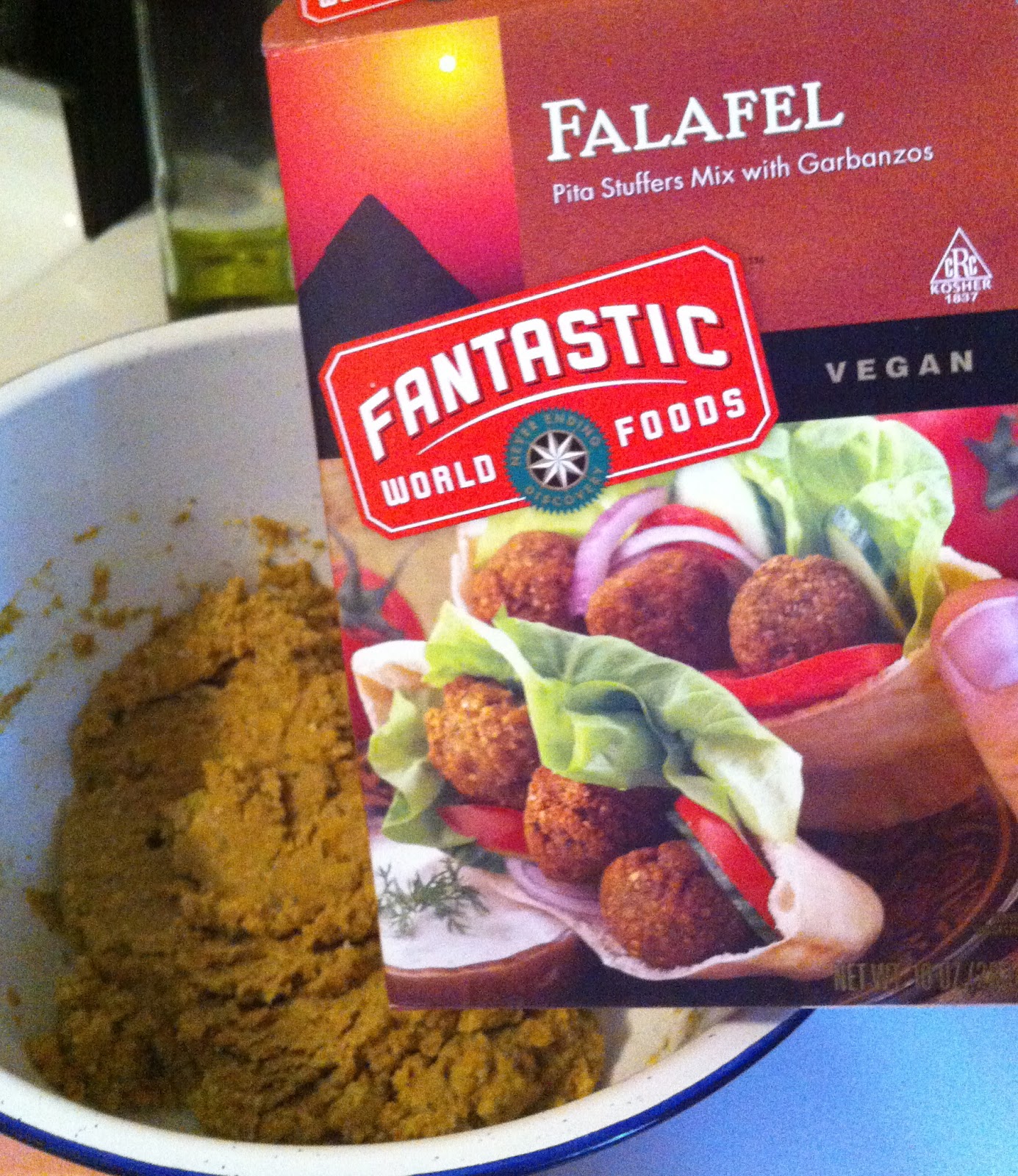 Eat and Live in a way that Nourishes: Falafel Pie