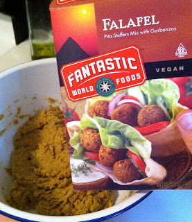 Eat and Live in a way that Nourishes: Falafel Pie