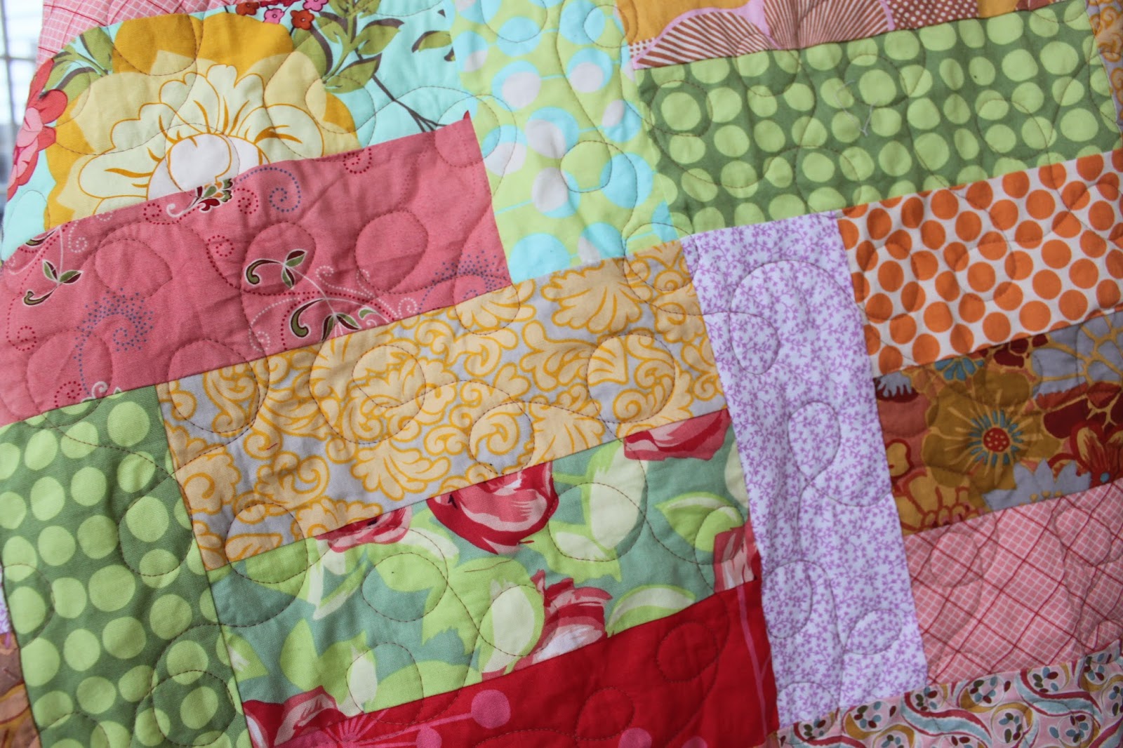 The Running Thimble: Good Night / Bonne Nuit - A finished quilt