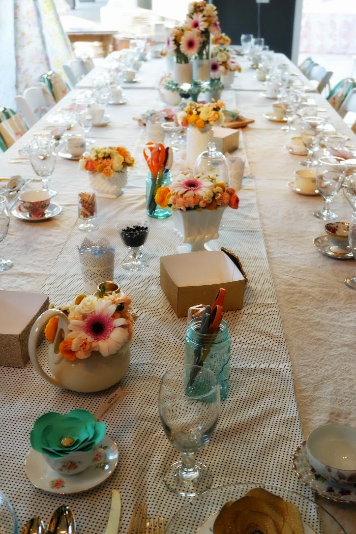 Creative Tea Time: Crafting at The Printed Palette - Creative Tea Time ...