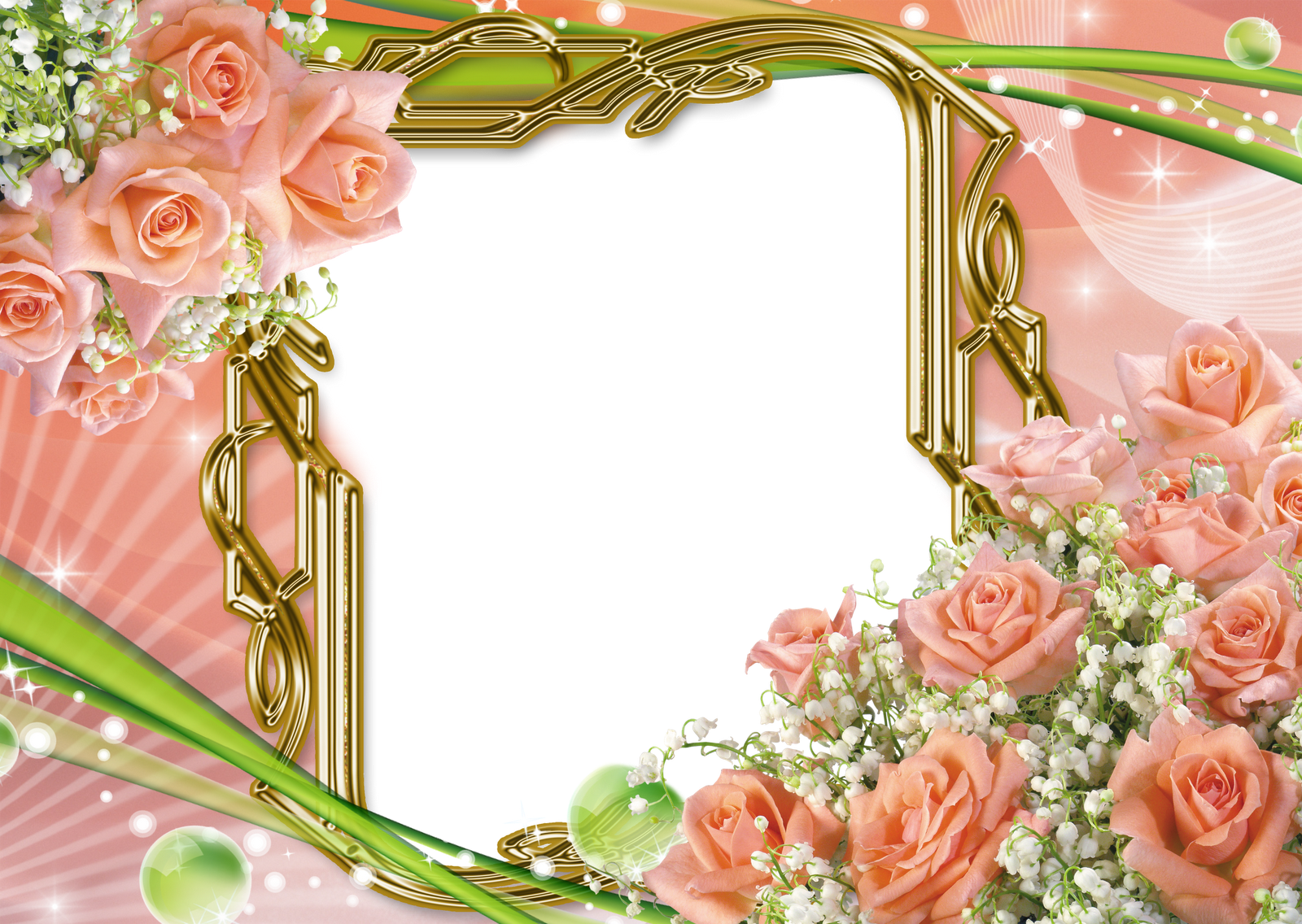 Frames PNG flores #3 | Imagens Png fundo transparente grátis