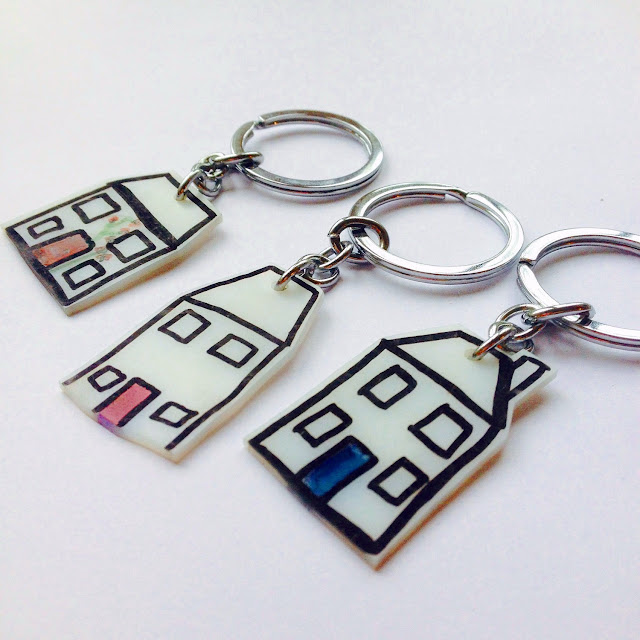 The Dorothy Days: Featured Item - My new house key rings
