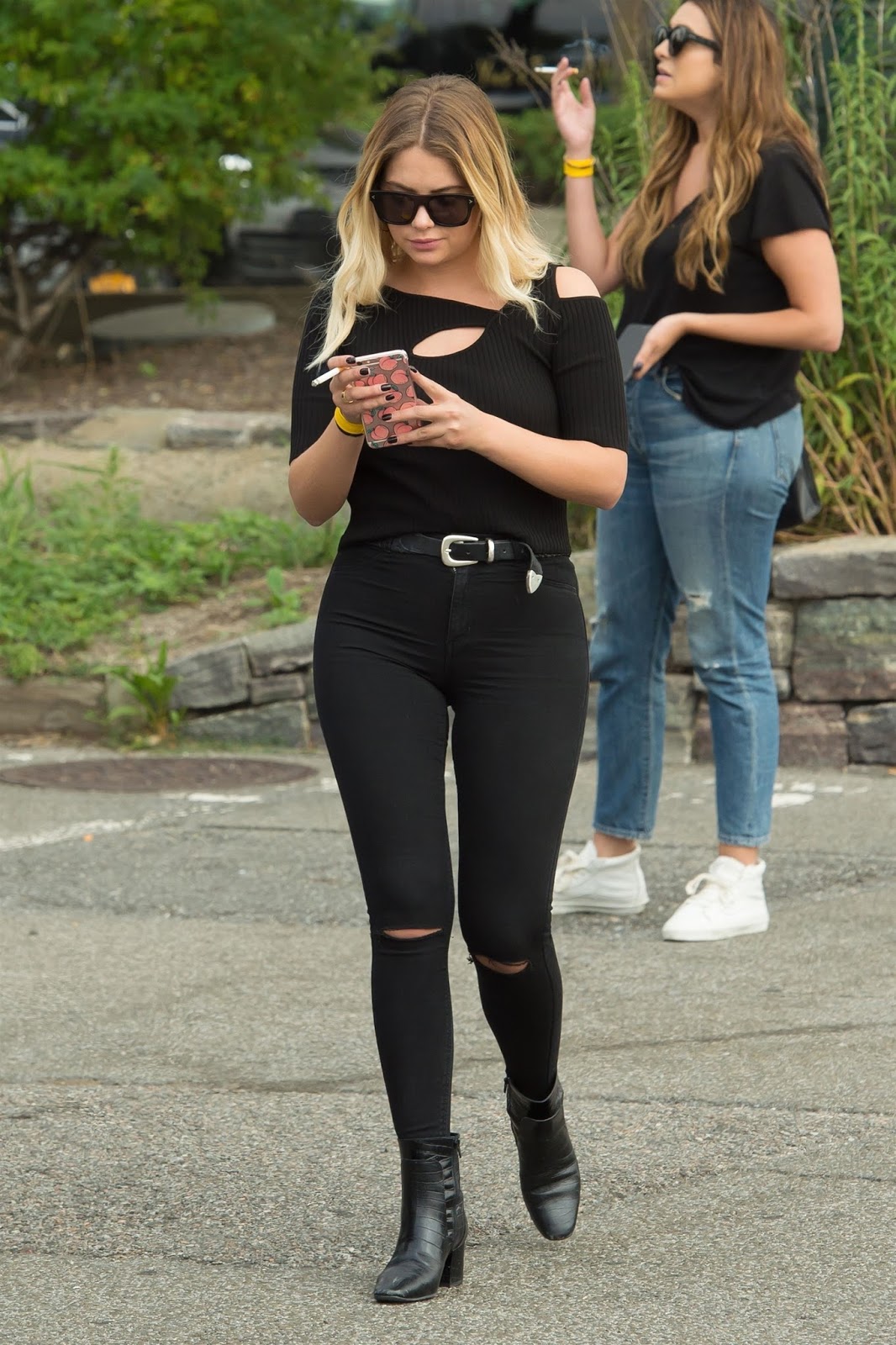 Ashley Benson Smoking