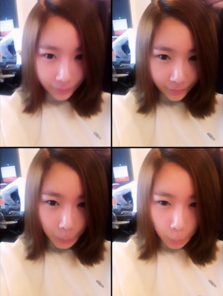 Brown Eyed Girls’ JeA updates fans with a photo of her new haircut ...