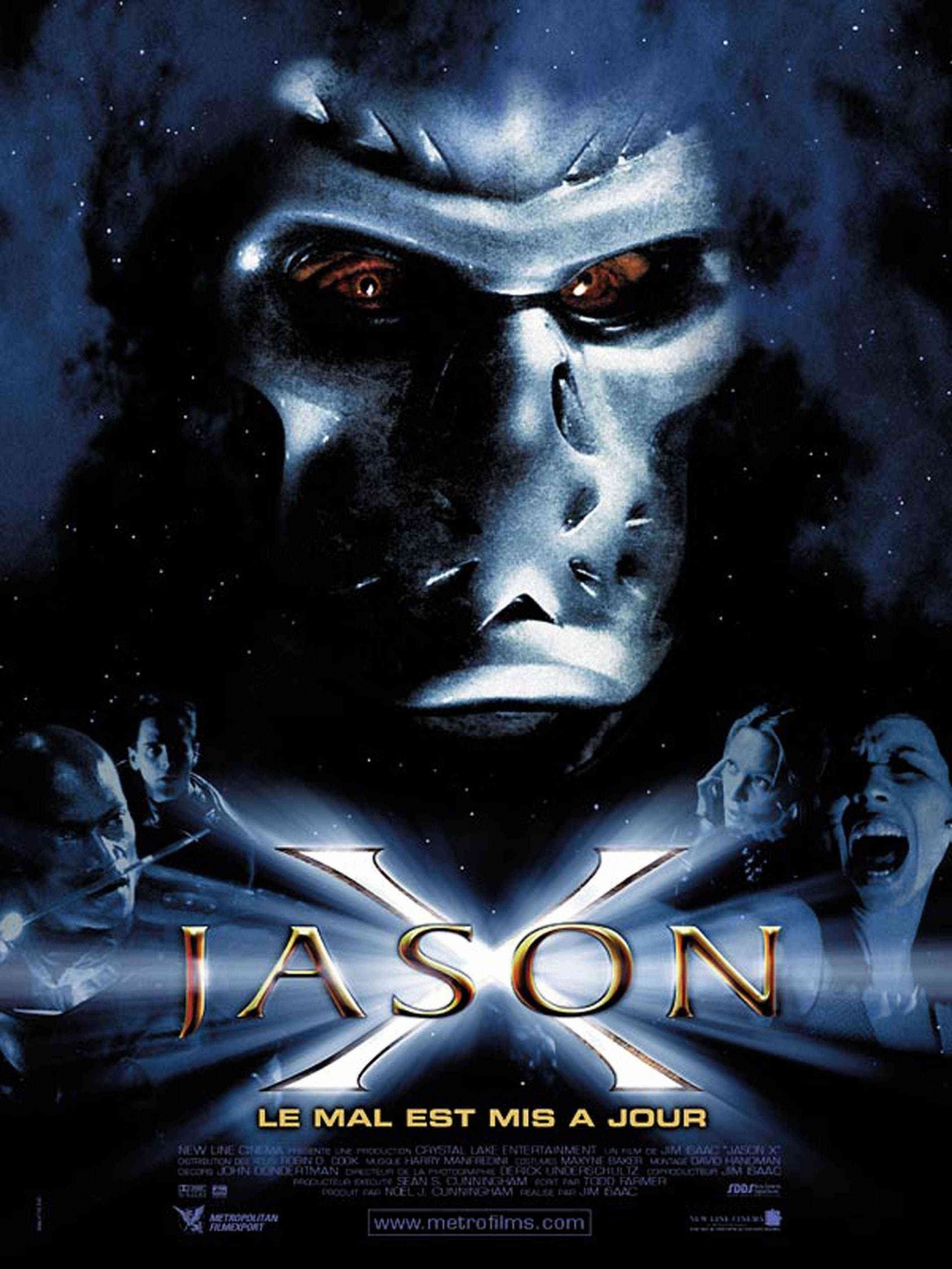 Bloody Pit of Rod: JASON X (2001) Poster Art