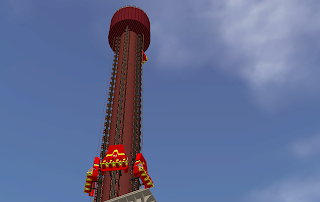 Rct3 Parks: Alguns dos rides da Steel Rides