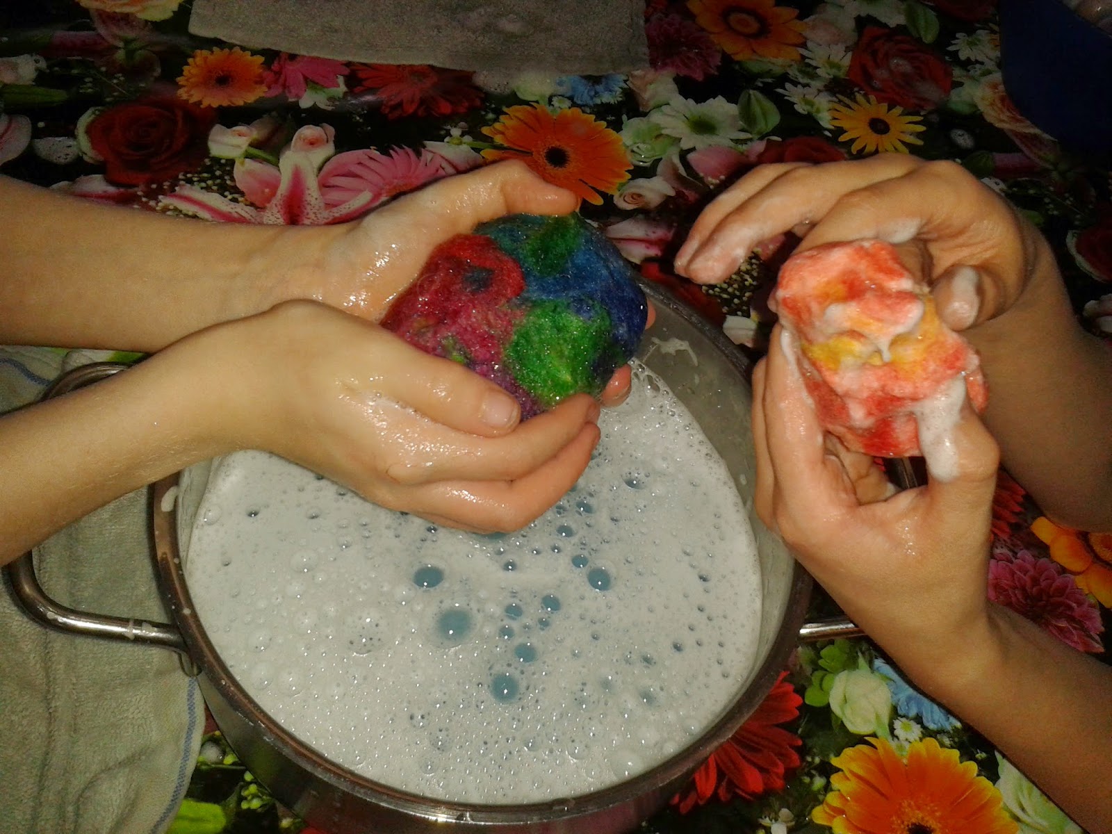 Creatief met Creadinda: Tutorial zeep vilten