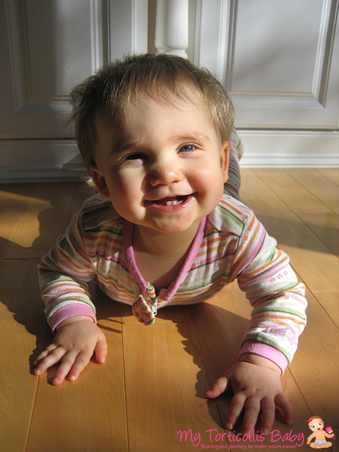 My Torticollis Baby: head tilt
