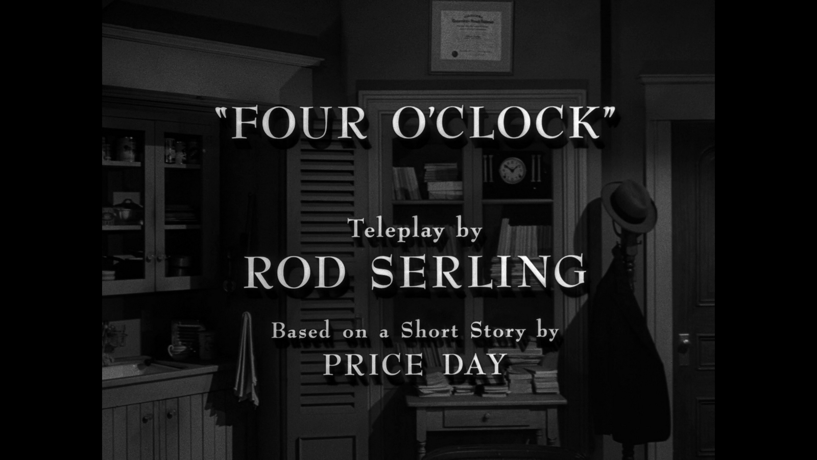 My Life in the Shadow of The Twilight Zone: TZ Promo: “Four O’clock” (4 ...