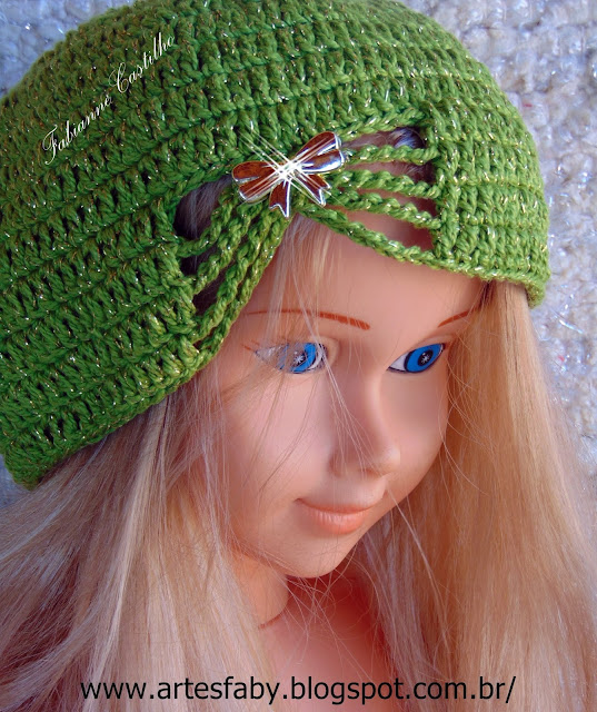 Fabianne Castilho: Gorro de Crochê