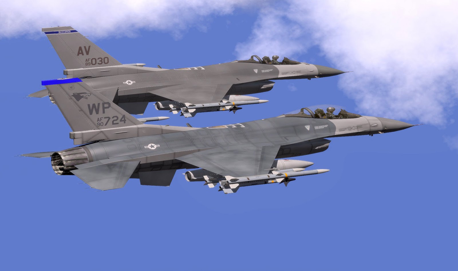Arma 3 用の F-16C Fighting Falcon アドオンで Wolfpack スキンを開発中 | 弱者の日記^^ - Arma ...