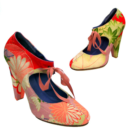 Kimono Reincarnate: Kimono Shoes