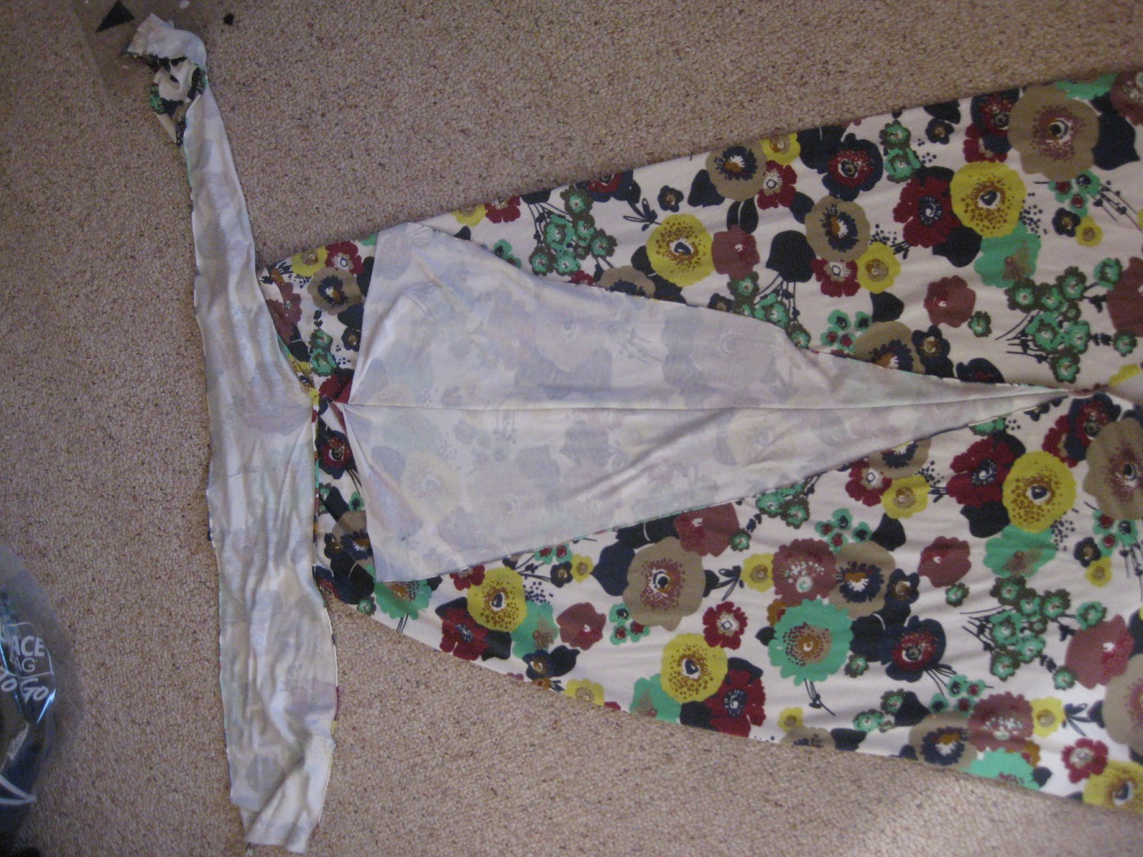 ZigZags and Blossoming.......: Long Maxi Skirt + a Train