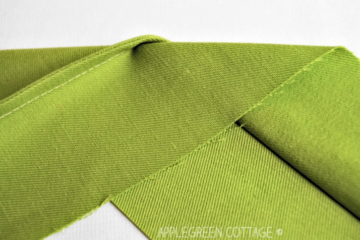 How To Sew A French Seam - AppleGreen Cottage