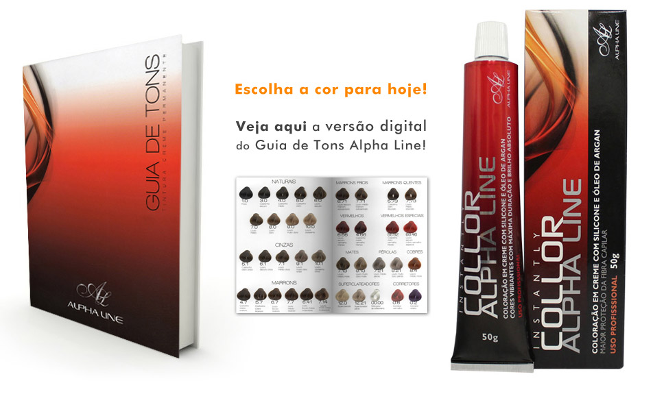 Estética e Beleza: ALPHA LINE COSMETICOS..CABELOS ...NOVIDADES PARA ...