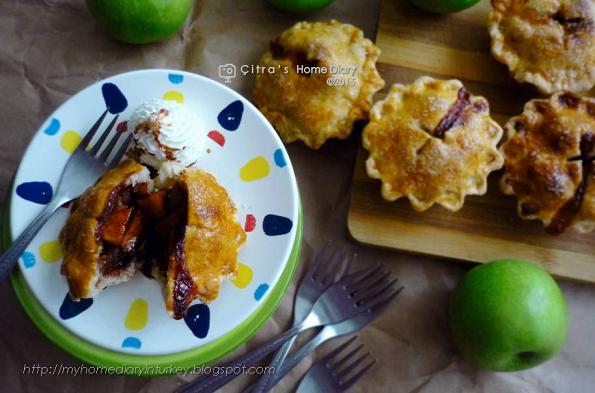 Citra's Home Diary: Mini #Apple Pie #recipe / resep pie apel mini