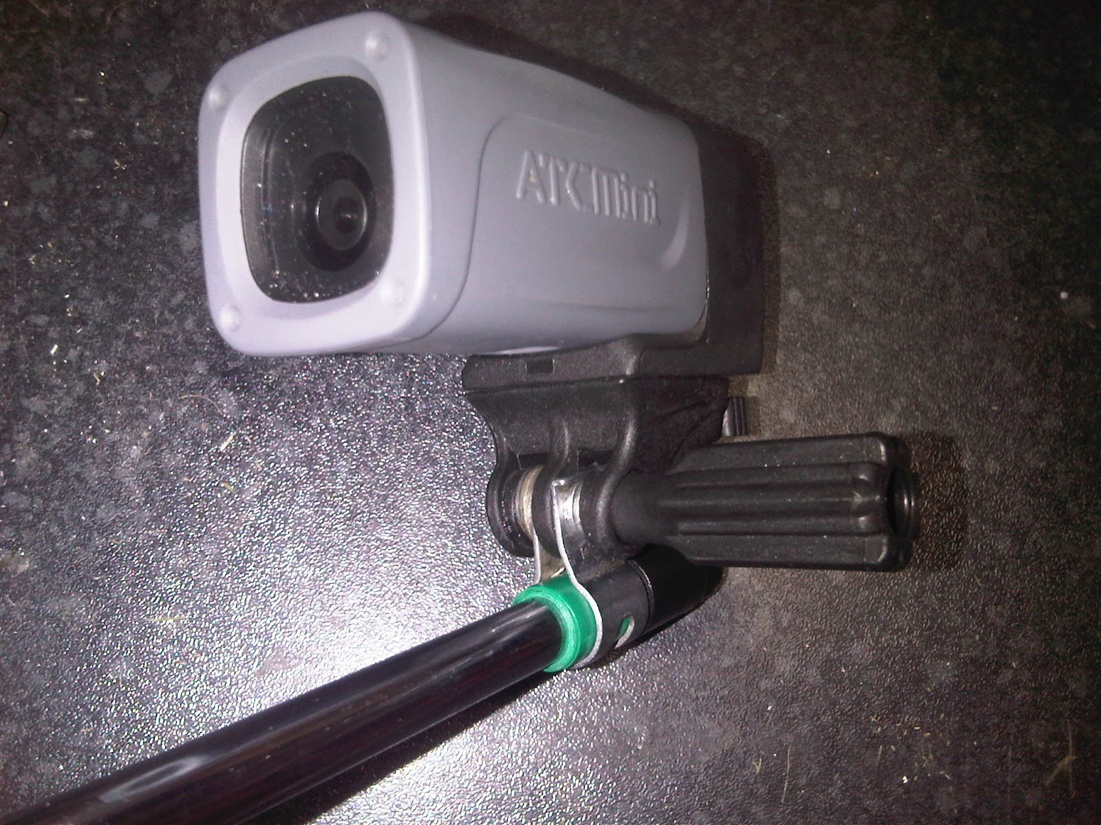 The Dirt Box - Mountainboard Blog: Pole Mounting an ATC Mini Camera