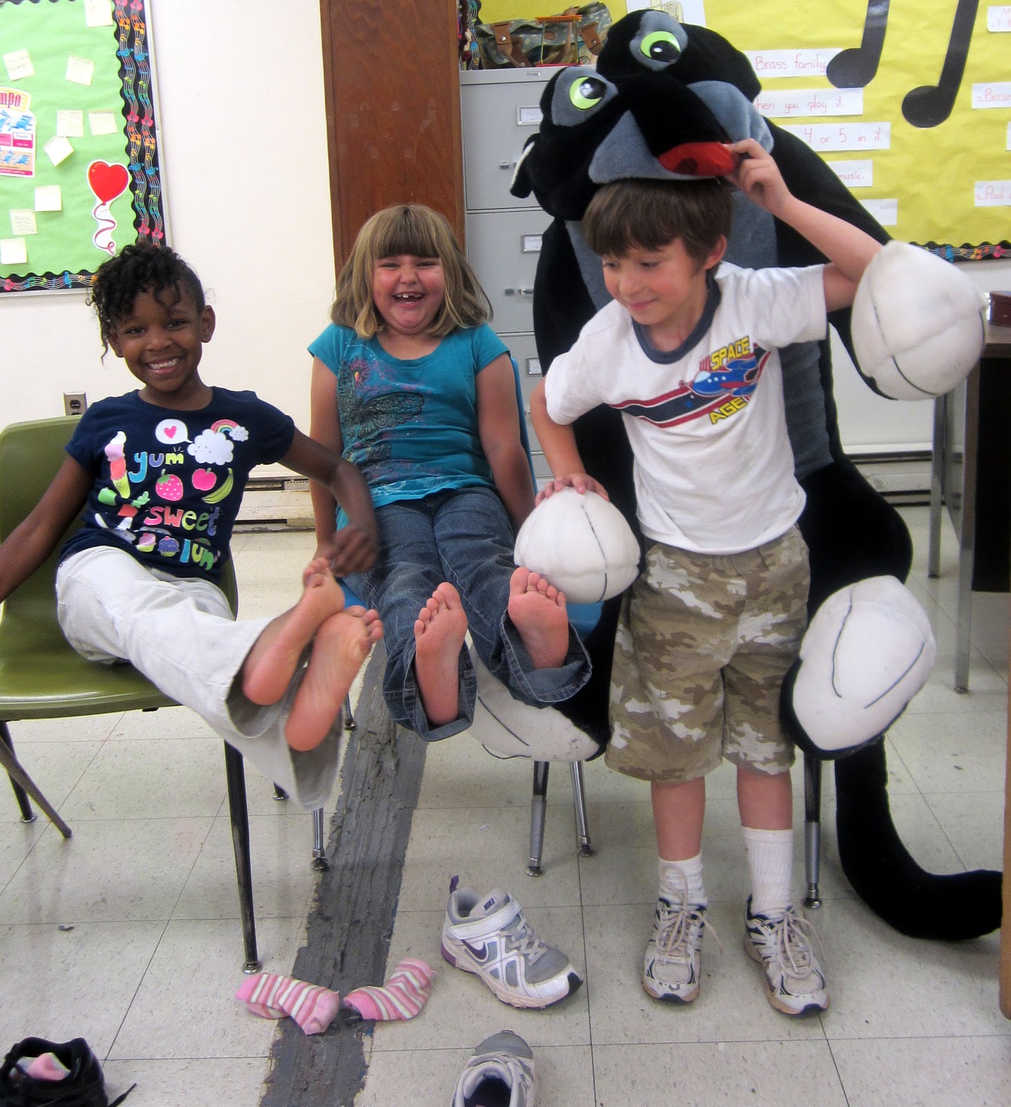 Girl Kids Stinky Feet