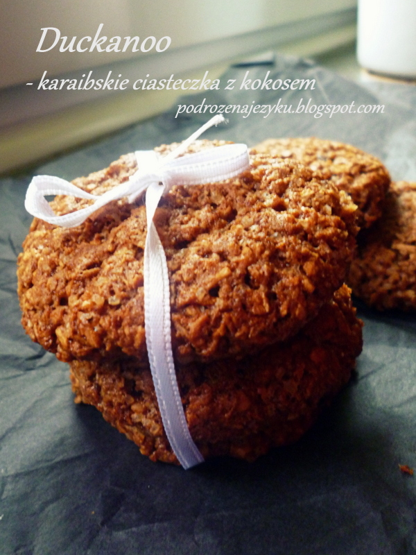 Podróże na języku: Duckanoo - karaibskie ciastecztka z kokosem