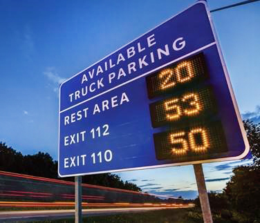 Kansas Transportation: Real time truck parking availability signs along ...