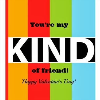 Me and My Pink Mixer: You're my "Kind" of Friend Valentine {Free Printable}