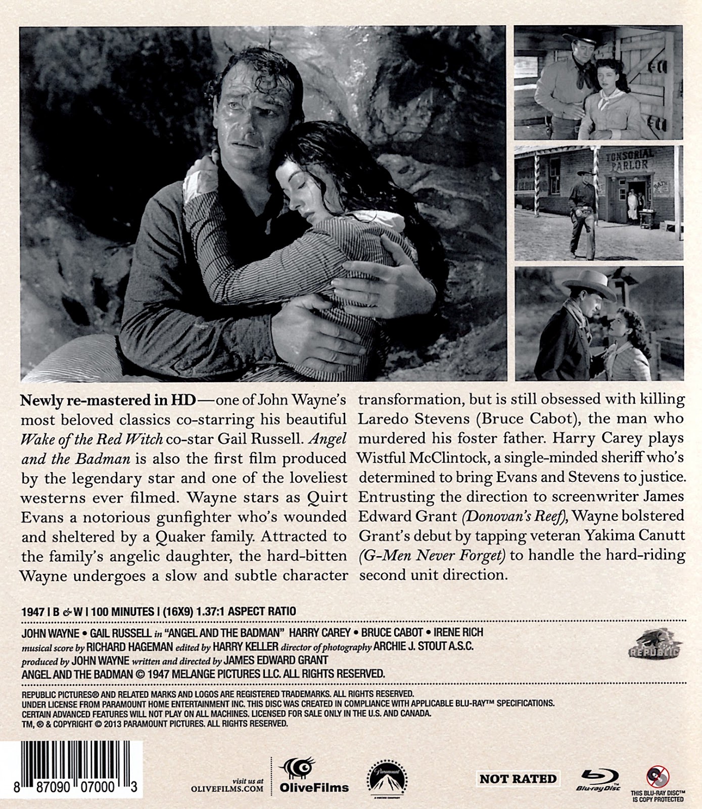 blu-ray and dvd covers: OLIVE FILMS BLU-RAYS