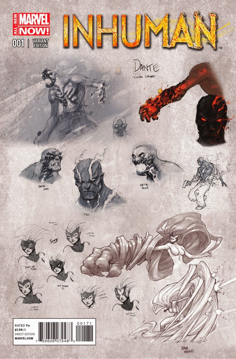 Newsarama Inhuman #1 Preview | Joe Madureira ! Fansite