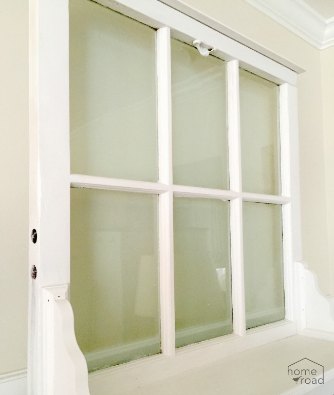 Make a Shelf From an Old Window