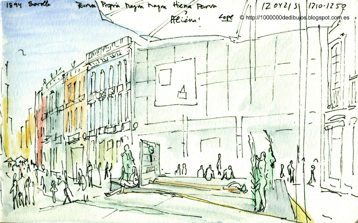 1000000dedibujos: 120421s_35 WorldWide Sketchrawl Las Palmas /Gran ...