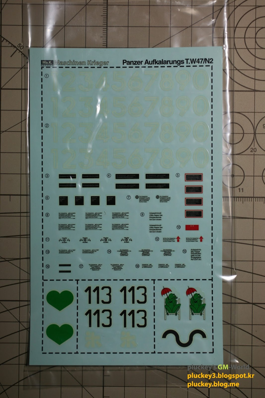 pluckey's GM-World: Modelkasten 1/20 KÜSTER Ma.k 모델카스텐 쿠스터 Review 리뷰