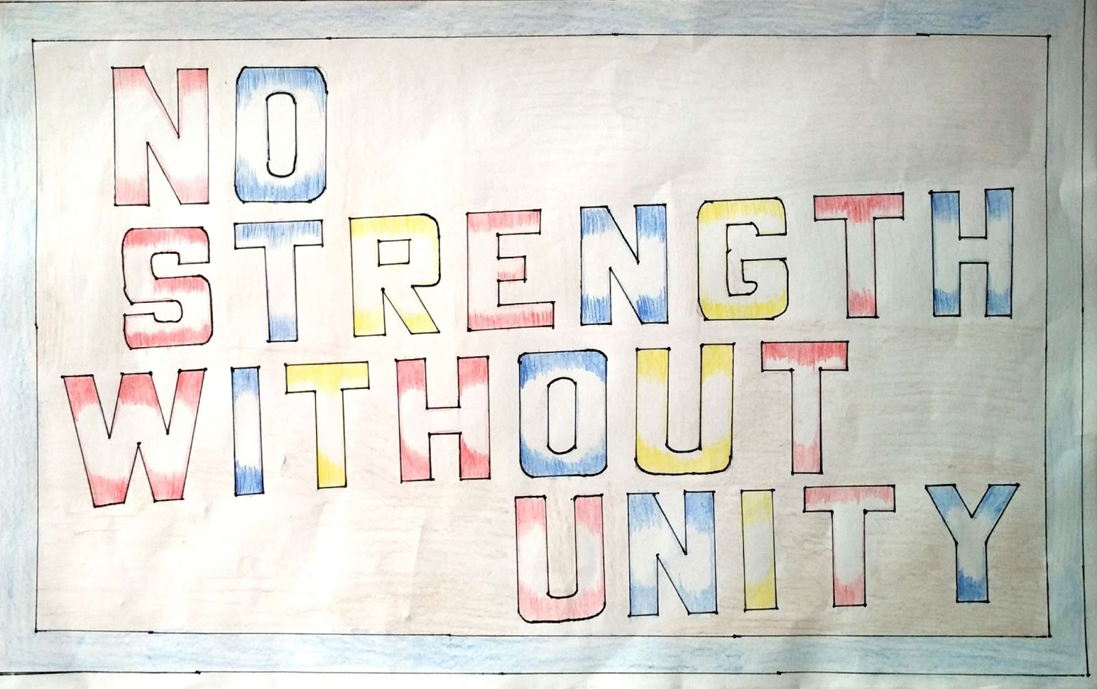 Slogan on Unity is strength | Slogan on Ekta Diwas | Paintings of Unity ...