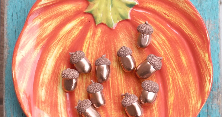 Copper Easy Sculpt Acorns DIY!