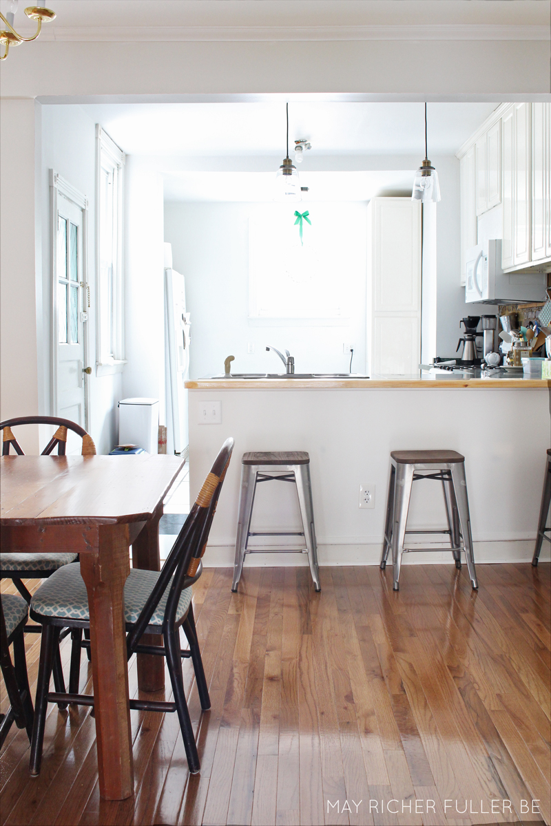 Living and Dining Room Progress {Philly Reno House Reno}