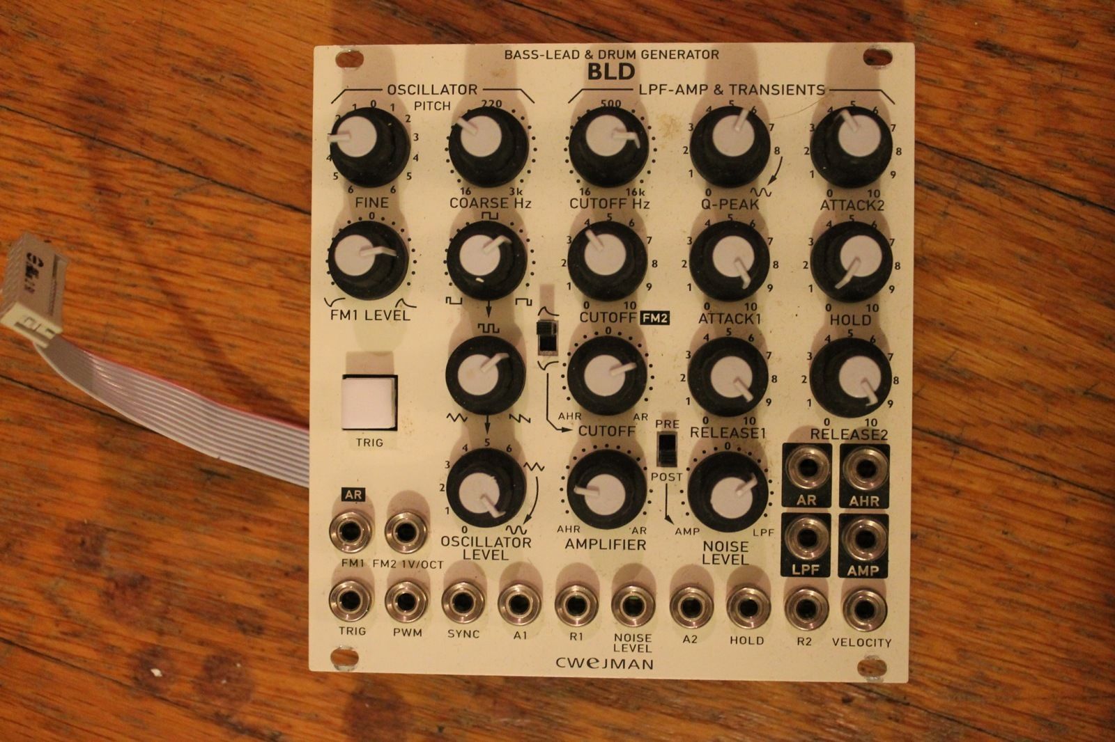 MATRIXSYNTH: Cwejman BLD Bass Lead Kick Drum Eurorack Synthesizer Module