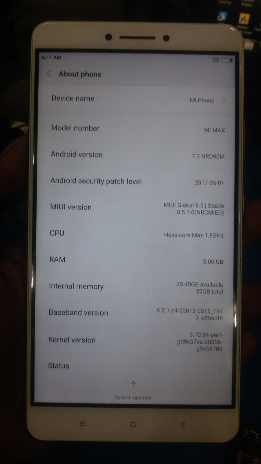 Xiaomi 2016001 Mi Max Touch Working Firmware Flash File Qualcomm 7.0 ...