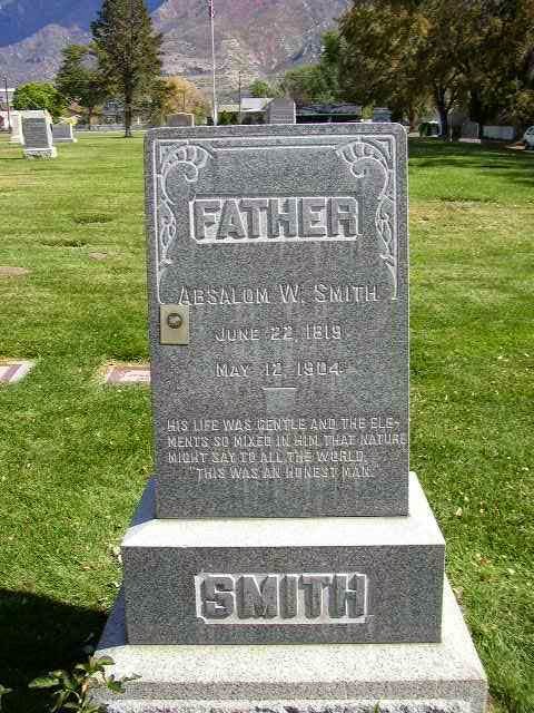 A Place to Share: Absalom Wamsley Smith and Amy Emily Downs