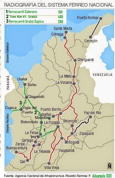 godues: Nuevo Ferrocarril de Antioquia, para estructurar un sistema ...