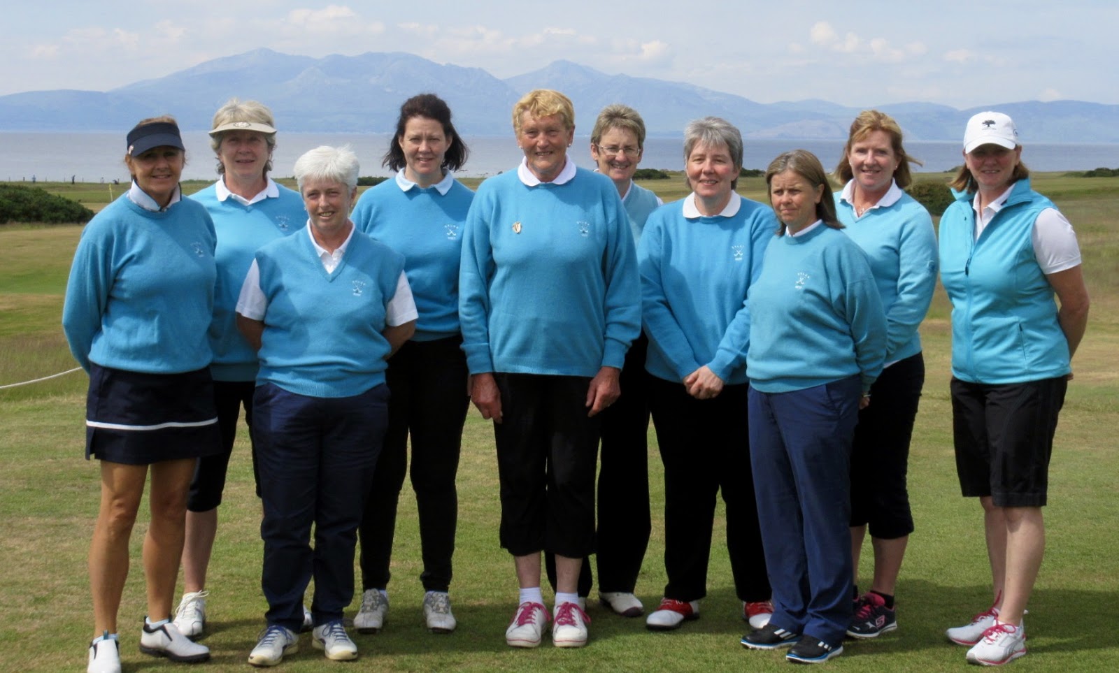 Scottish Veteran Ladies' Golf Association.: EAST TEAM RETAIN THE ELISE ...