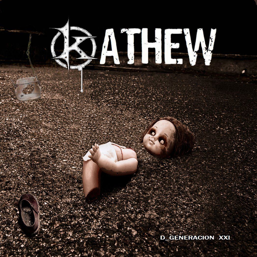 Hijos del Metal: Kathew, portada de su álbum debut.