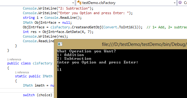 Factory Pattern Example Code in C# ~ Dotnet Guru