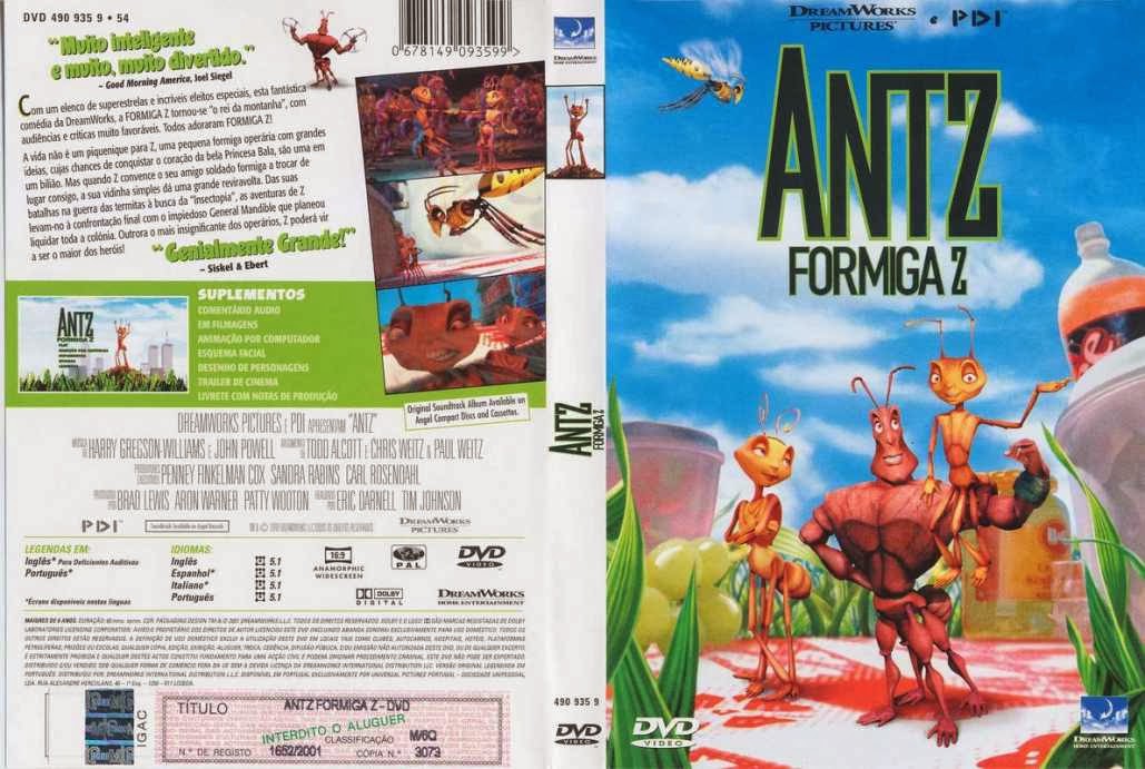 Baratta-infantil: Antz – Formiga Z