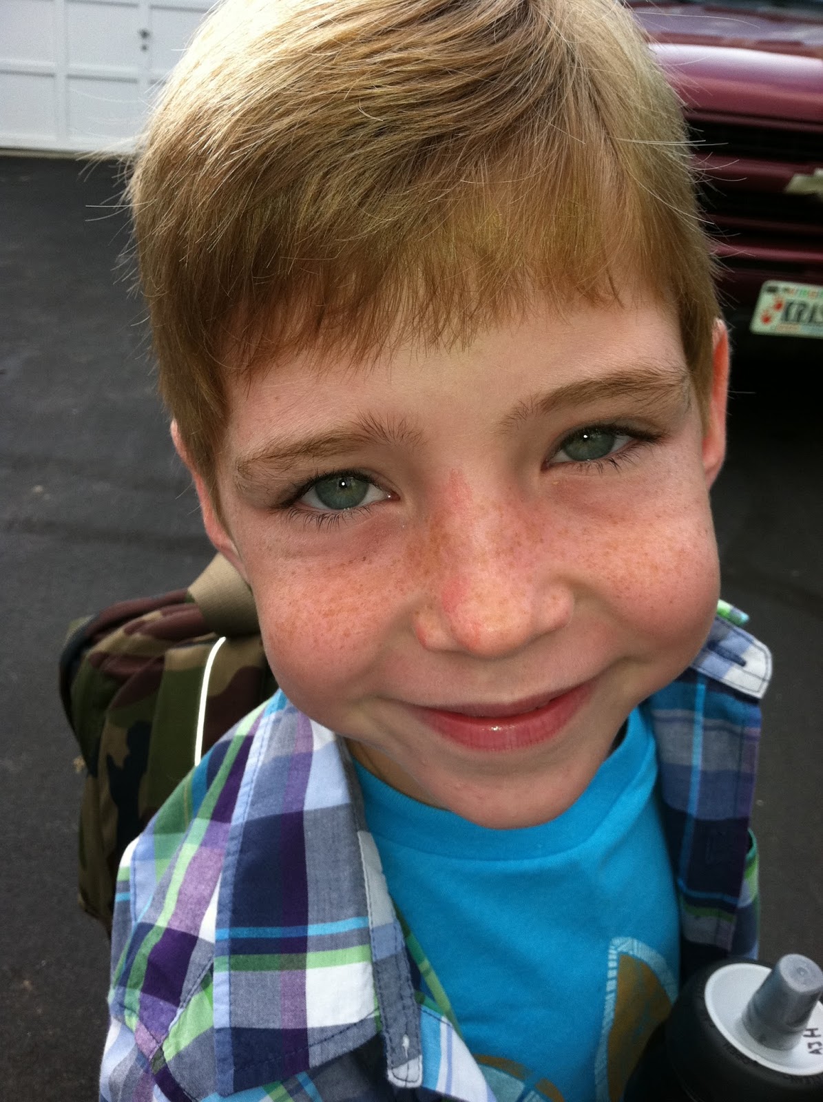 Adventures with Aidan: First Day of Second Grade